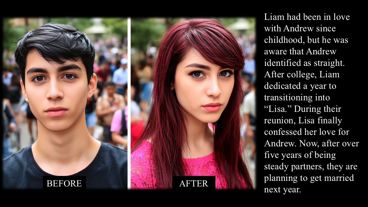 BEFORE AND AFTER (TRANSITION STORIES) – Tg Transformation Stories