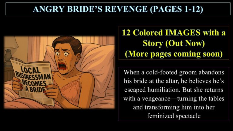 ANGRY BRIDE’S REVENGE (MULTIPLE VERSIONS) – Tg Transformation Stories